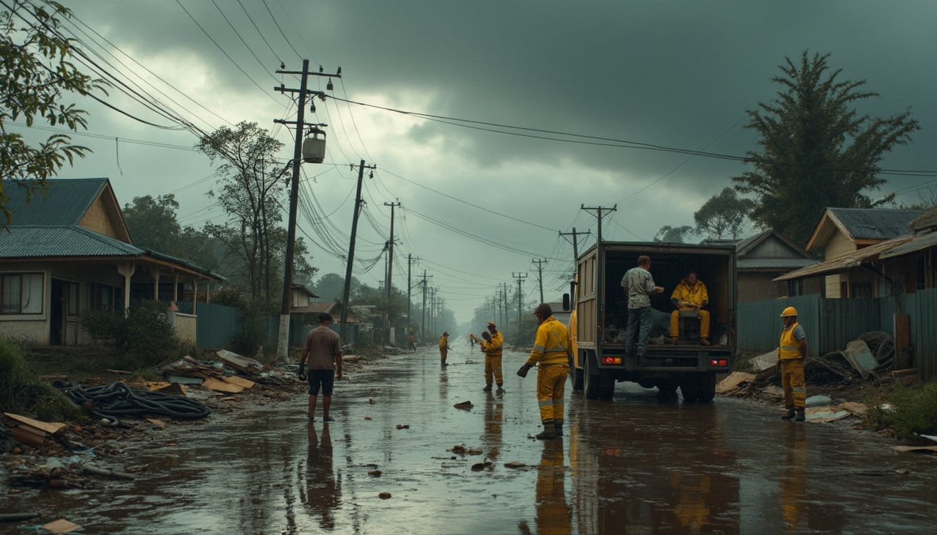 Nearly 290,000 homes without electricity after former cyclone Alfred