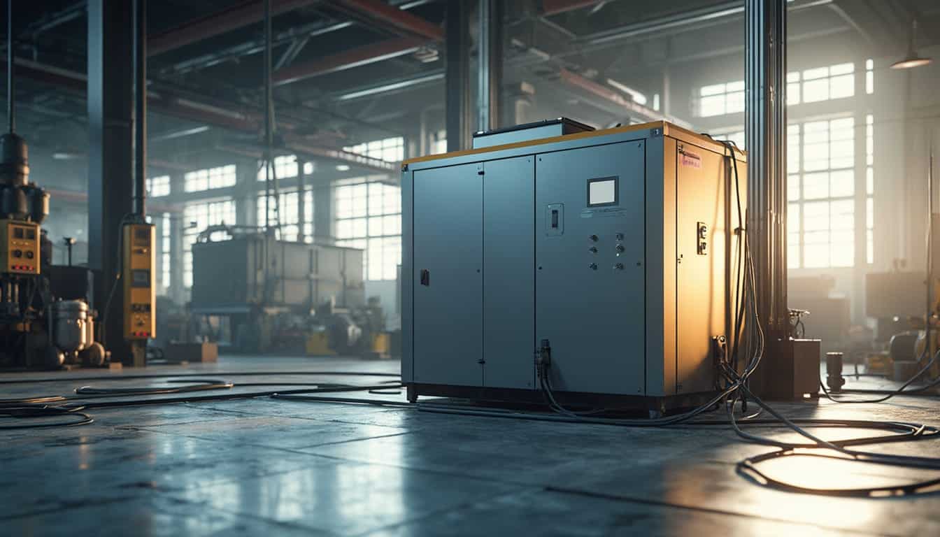 Atlas Copco presents its 1 MW energy storage battery